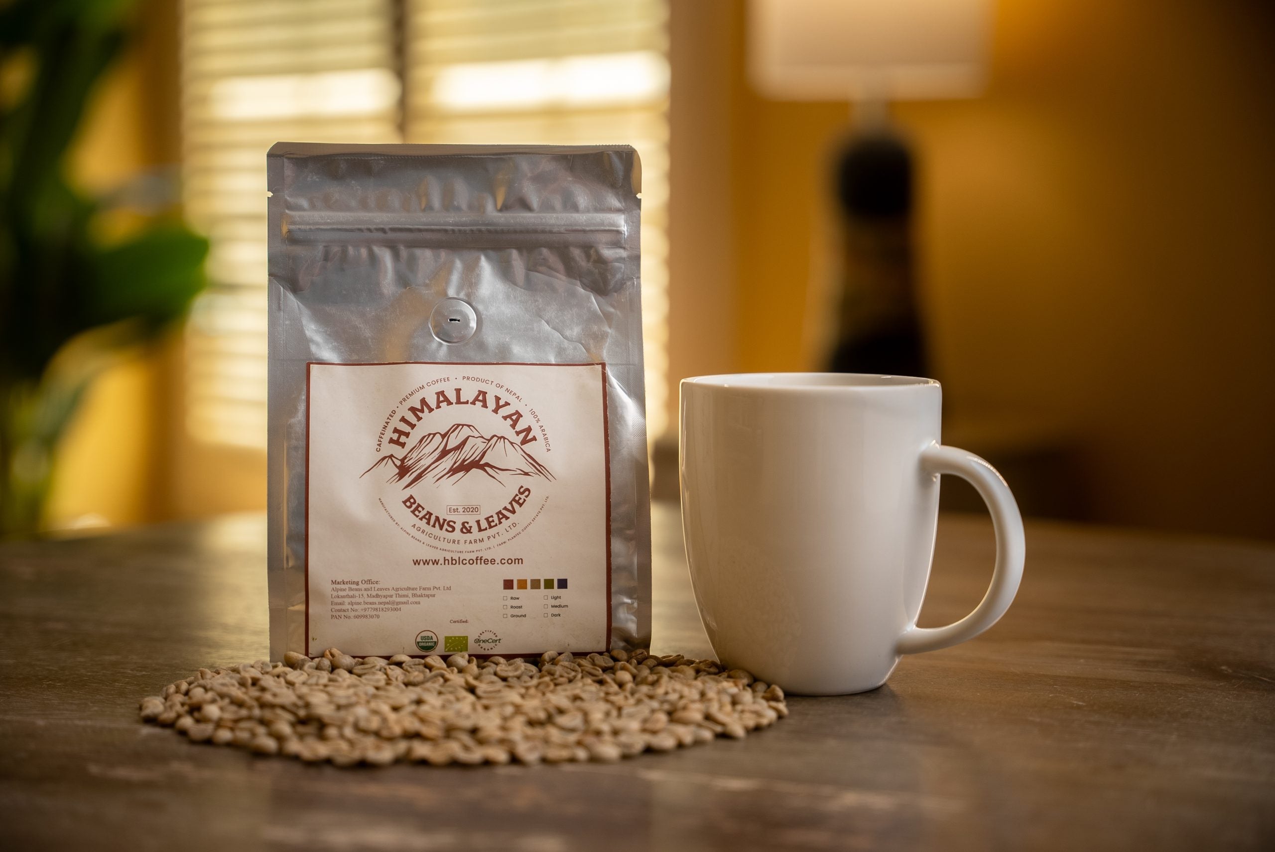 Himalayan coffee beans & leaves | Premium coffee – Himalayan Beans ...